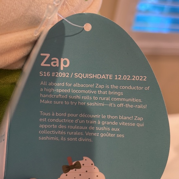 Squishmallows | Other | Nwt 6 Zap The Green Matcha Latte Squishmallow ...